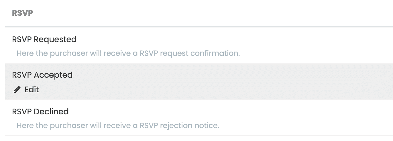 How To Customize RSVP Booking Request Email Templates