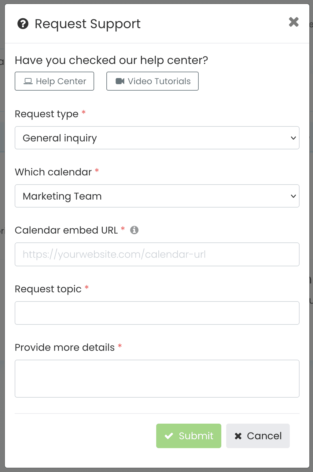 カスタマーサポートに問い合わせてサポートを受ける方法 Timely アカウント