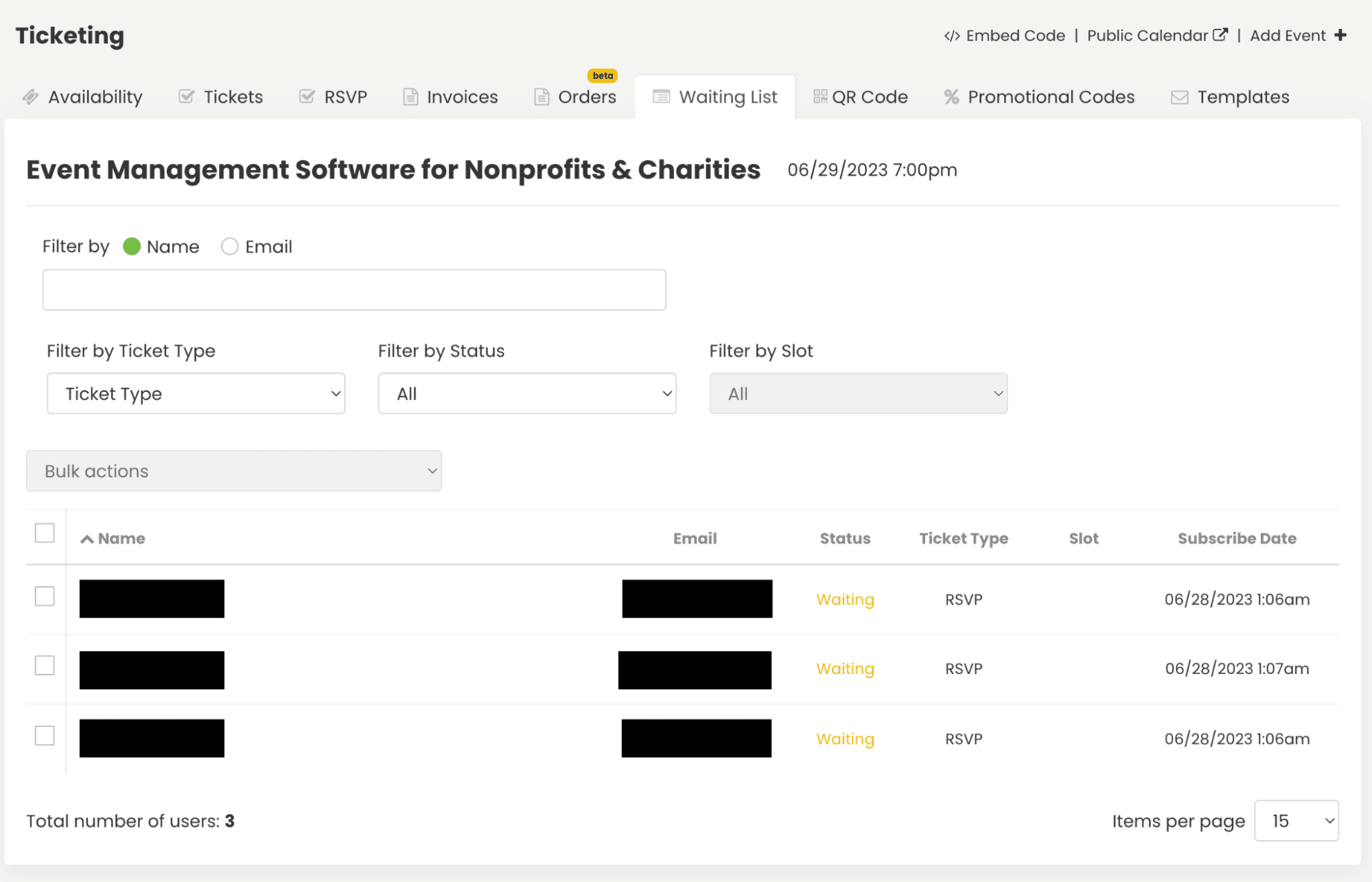 How to Manage Waiting Lists and Subscribers