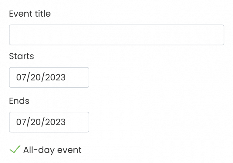 How to Create One Day, Multi Day and Recurring Events | Timely