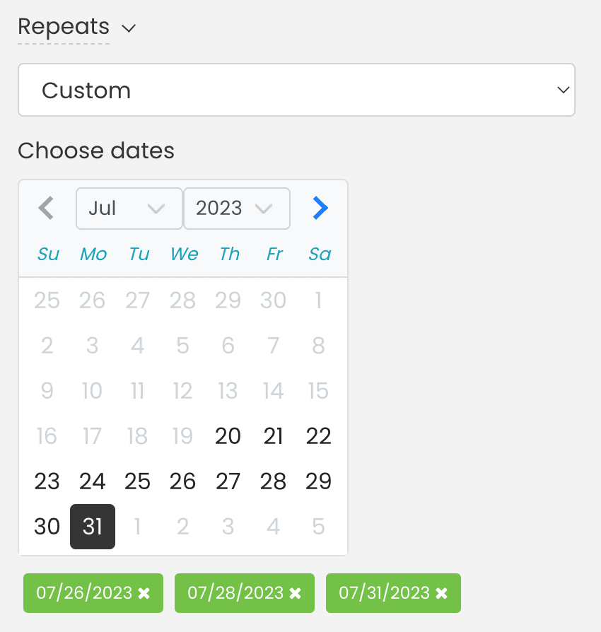 How to Create One Day, Multi Day and Recurring Events | Timely