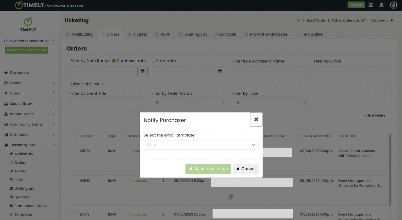 How to Create and Manually Send Custom Notification Templates