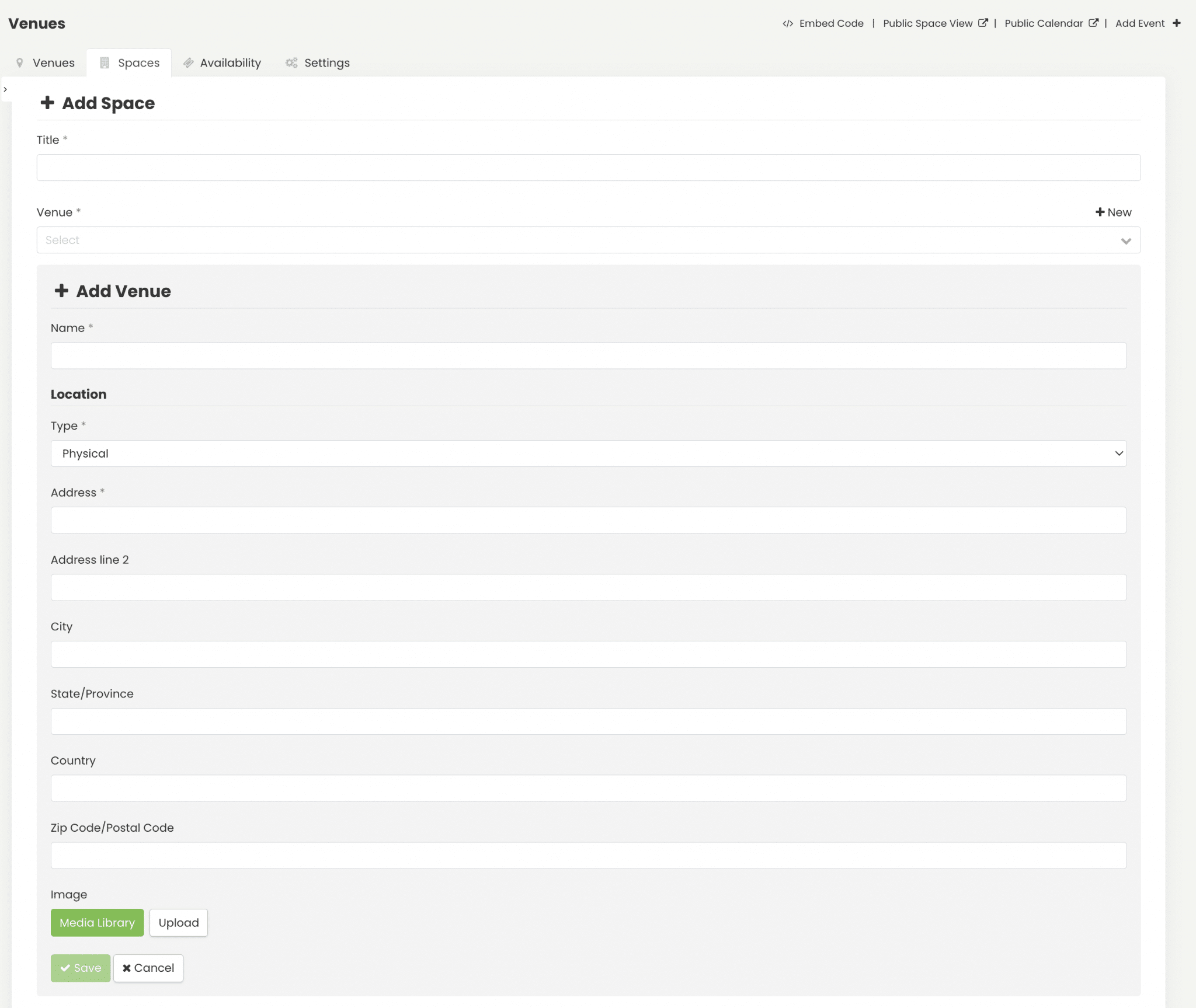 How to Link Event Spaces to a Venue | Timely Help Center