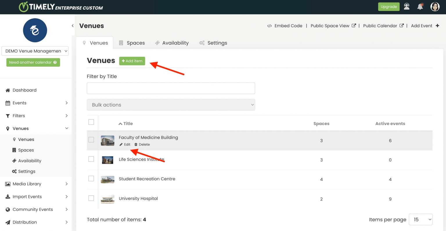 How to Add Images to Venues and Spaces | Timely Help Center