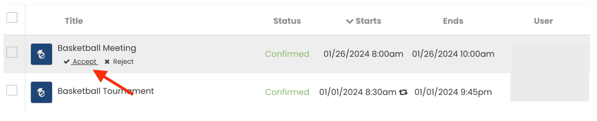 How to Accept, Reject, or Edit Space & Resource Booking Request
